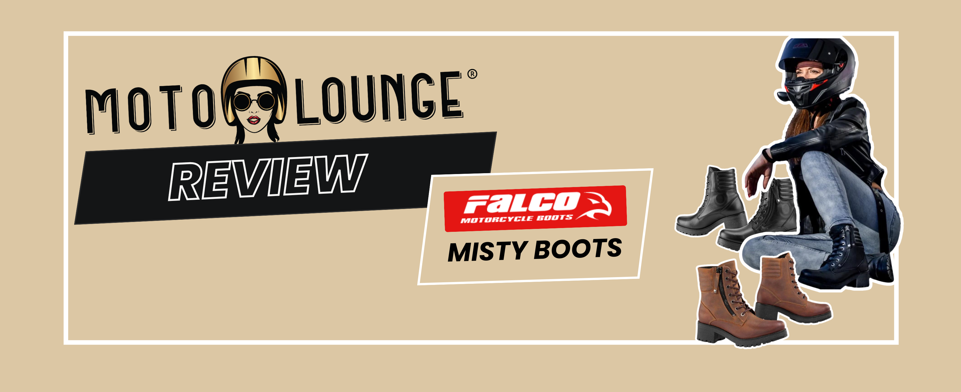 Review: Misty Motorcycle Boots - Falco – Moto Lounge