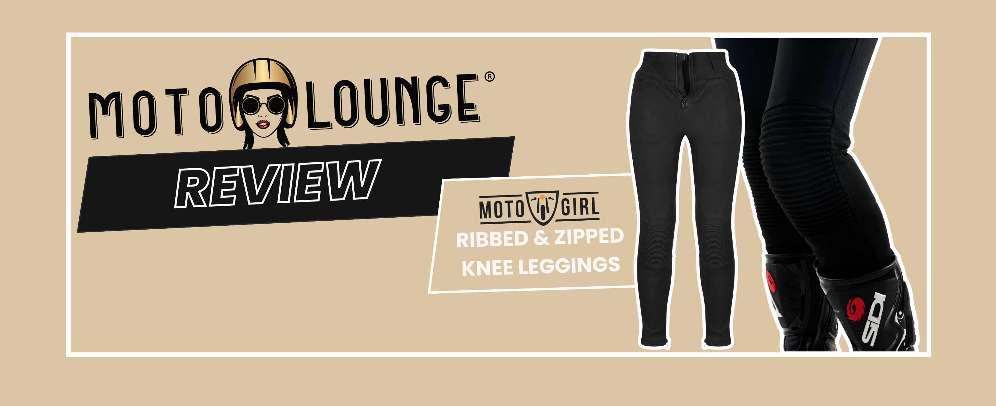 Moto Review: Moto Girl's Zipped and Ribbed Motorcycle Leggings – Moto ...